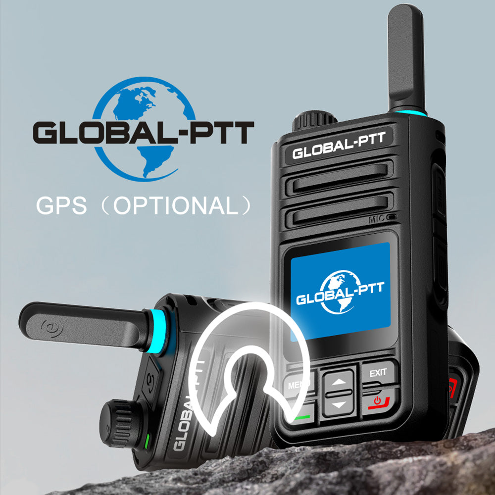 GLOBAL-PTT G9 PoC Radios Unlimited Range - 4G LTE Nationwide PTT Long