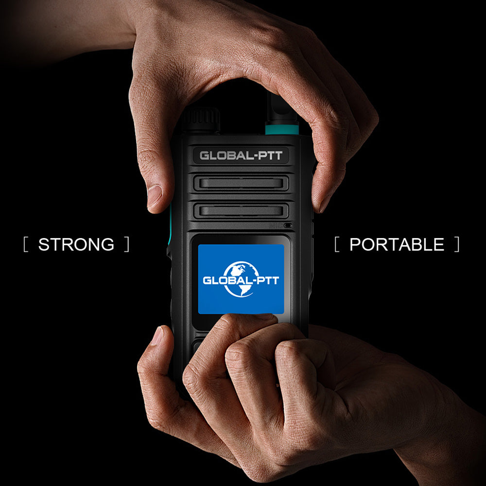 GLOBAL-PTT G9 PoC Radios Unlimited Range - 4G LTE Nationwide PTT Long