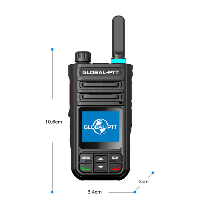 GLOBAL-PTT G9 PoC Radios Unlimited Range - 4G LTE Nationwide PTT Long